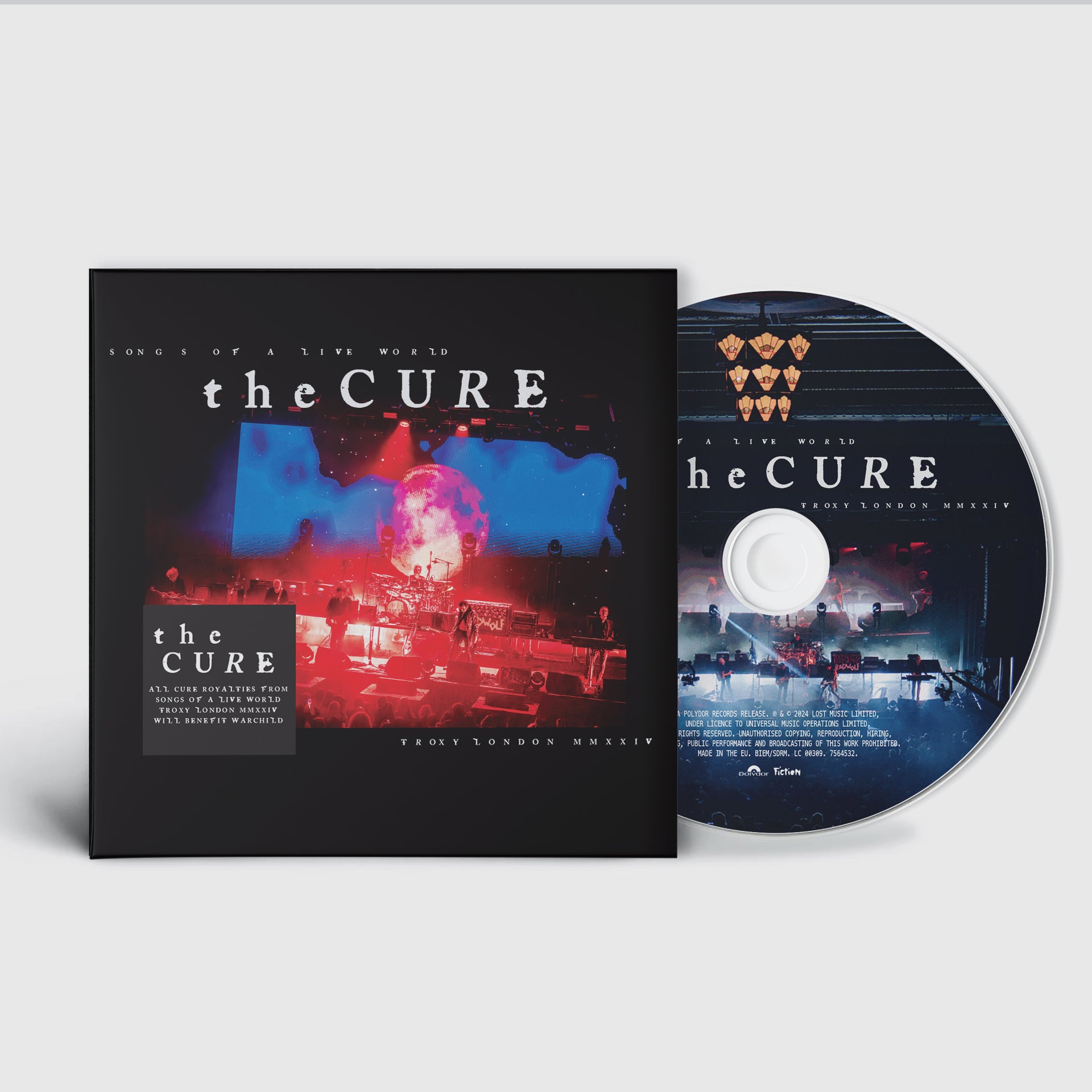 Songs Of A Live World : Troxy London MMXXIV - Cure UK